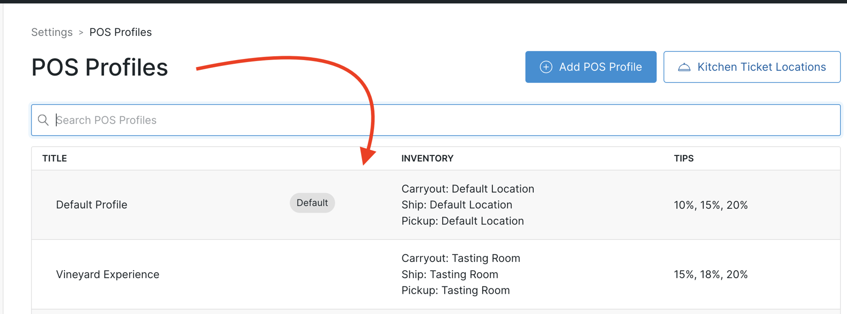 Kitchen Ticket Locations (Restaurant Tools)